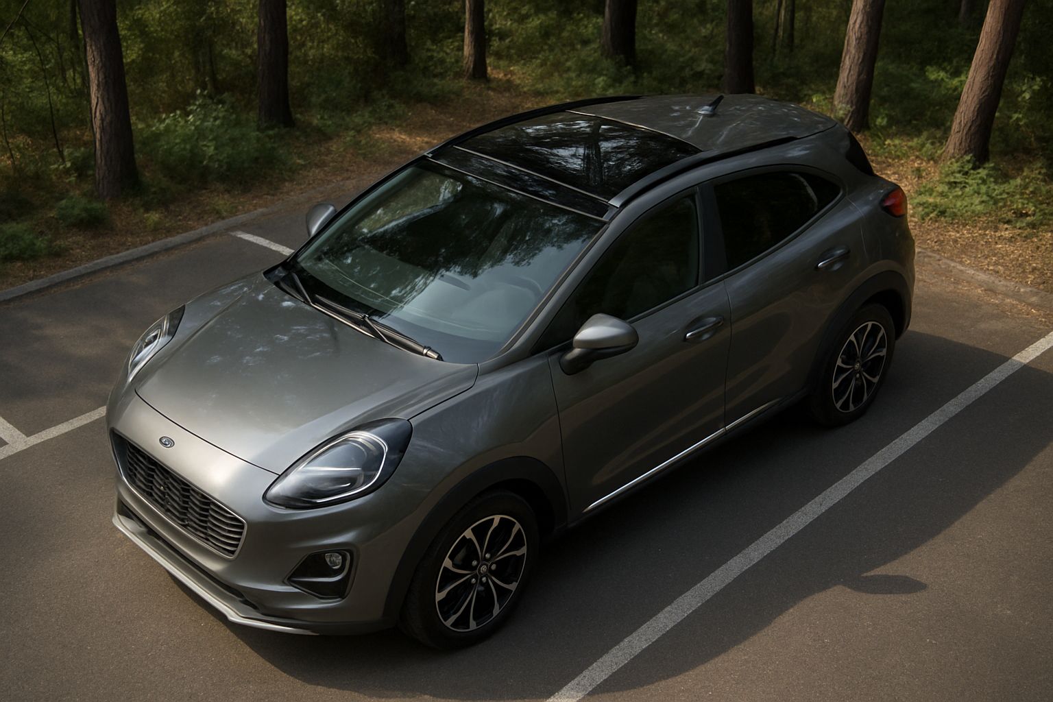 Ford Puma SUV (2019 onwards) Titanium 1.0 Ford Ecoboost Hybrid (mHEV ...